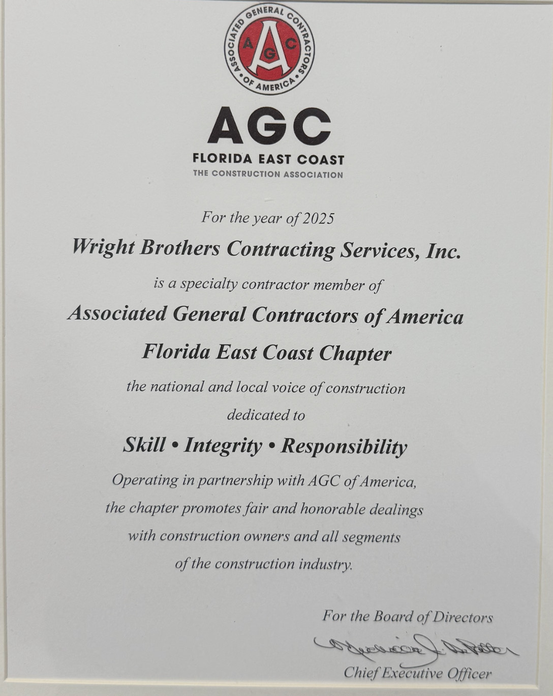 Wright Brothers Contracting Service Inc.